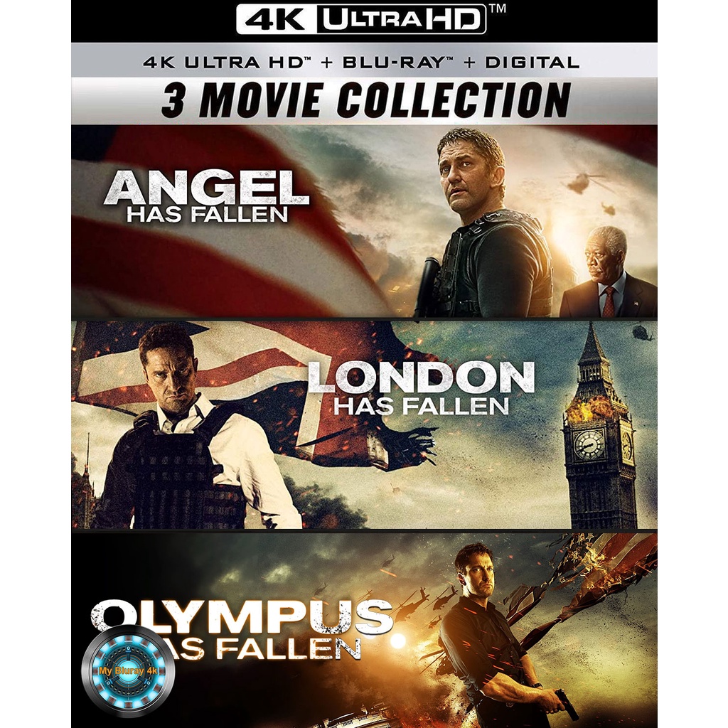 4K UHD หนัง Has Fallen Collection ฝ่าวิกฤติ วินาศกรรมทำเนียบขาว ...
