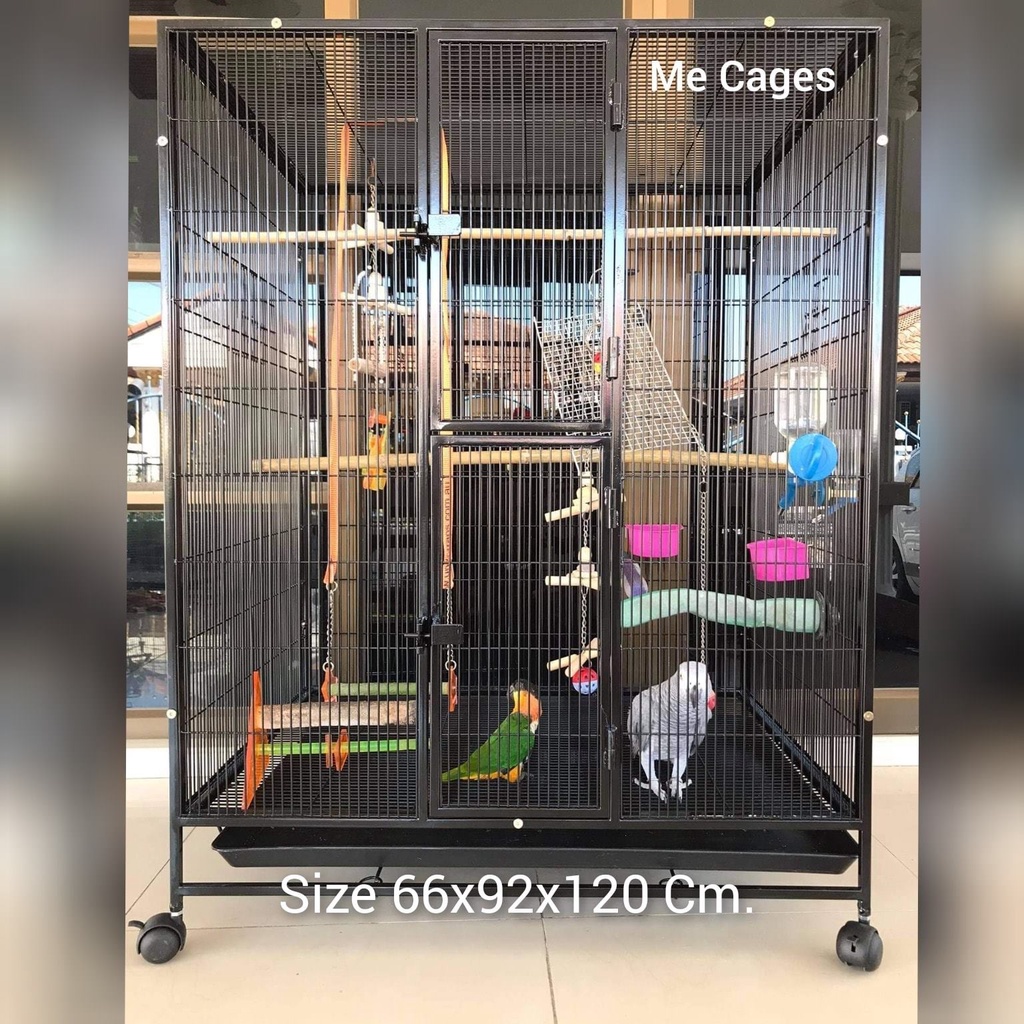 กรงนก Me Cages ขนาด 66x92x120 Cm. | Shopee Thailand
