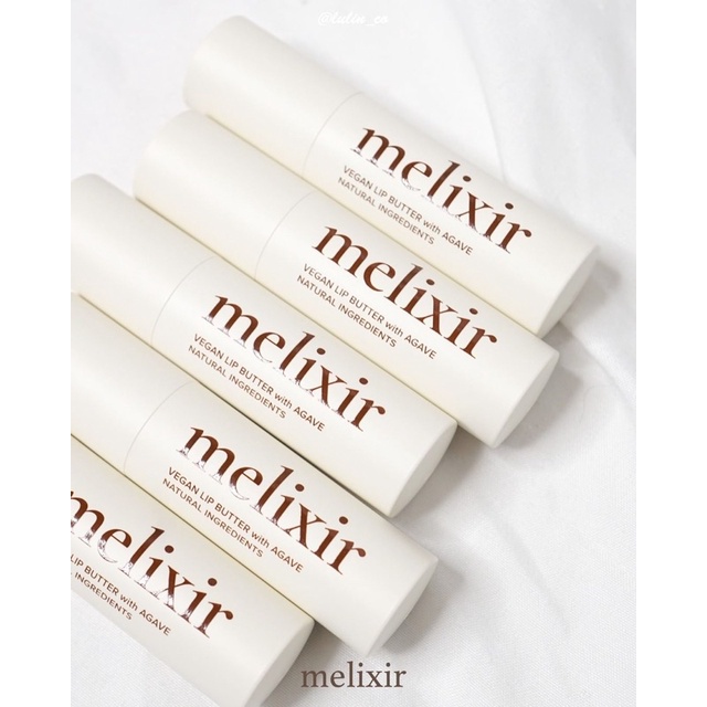 พร้อมส่งสุดๆ วีแกนลิปบาล์ม Melixir Vegan lip butter | Shopee Thailand