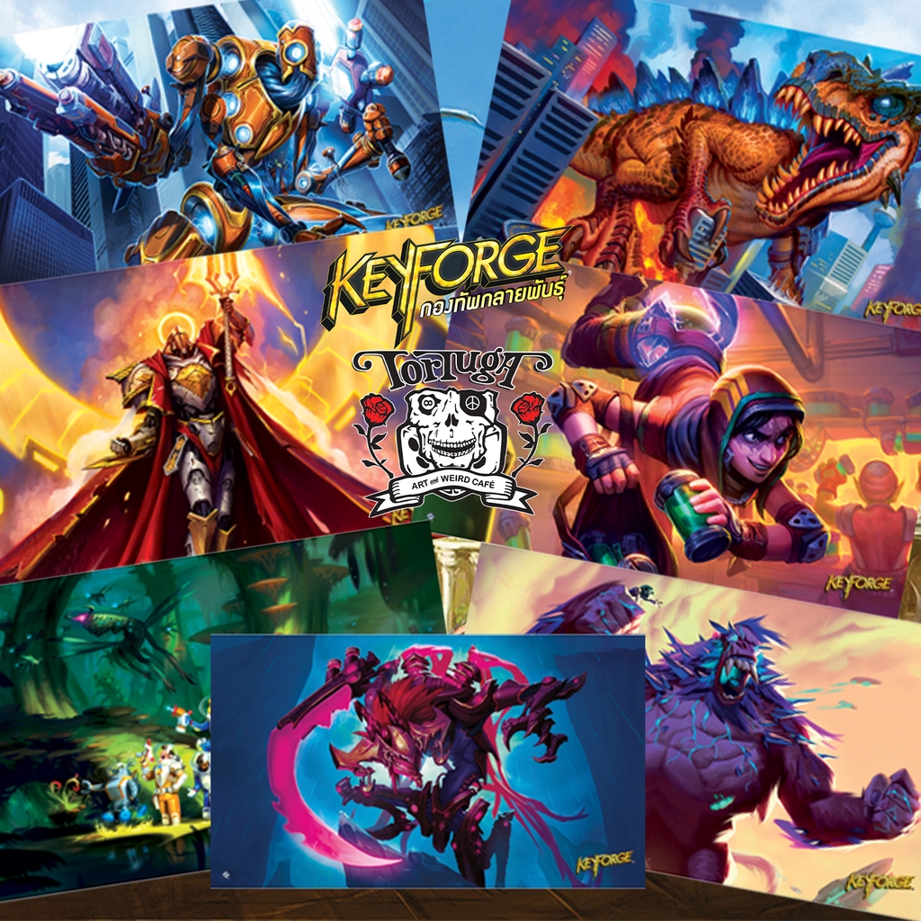 Playmat Keyforge ภาค4 Mass Mutation เพลแมท คีย์ฟอร์จ ใหม่ล่าสุด ขาย ...