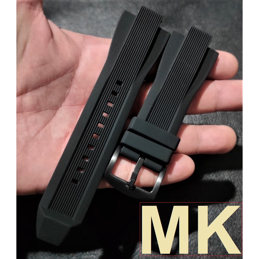 barel สายนาฬิกา ยาง ซิลิโคน เข็มขัดแสตนเลส r60 สำหรับ Michael Kors 29 X ...