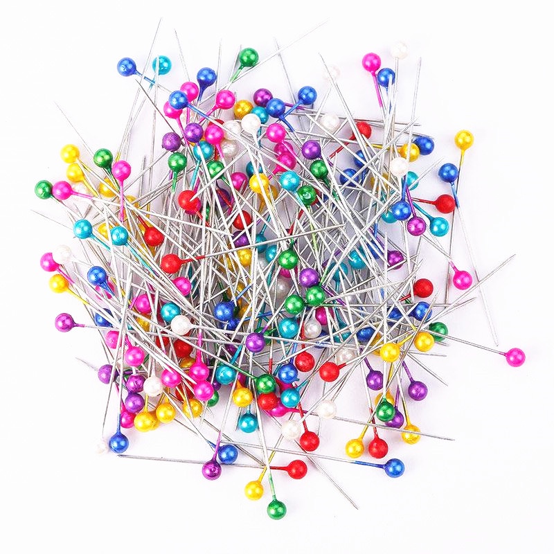 เข็มหมุดหัวกลมWB ประมาณ 700 กว่าชิ้น/กล่อง คละสี (ราคายกกล่อง) | Shopee ...