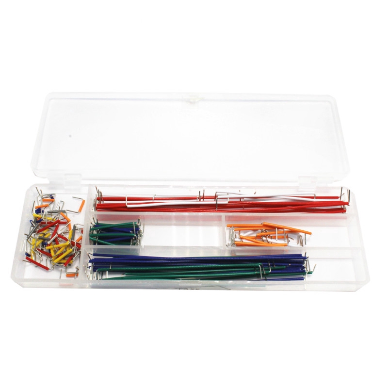 140 Pcs U Shape Solderless Breadboard Jumper Cable Wires Kit | Shopee ...