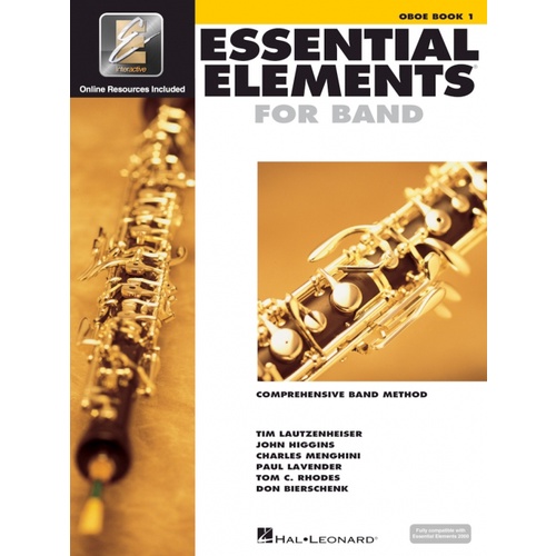 หนังสือเรียนดนตรี ESSENTIAL ELEMENTS FOR BAND – OBOE BOOK 1 WITH EEI ...