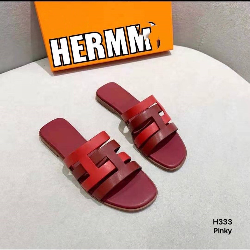 H333 รองเท้าแตะงานสวยมาก หนังดีที่สุด | Shopee Thailand