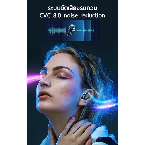 ของแท้‼️พร้อมส่ง‼️หูฟังบลูทูธ Basspro Max เบสหนัก กันน้ำได้ เคสใช้เป็น ...