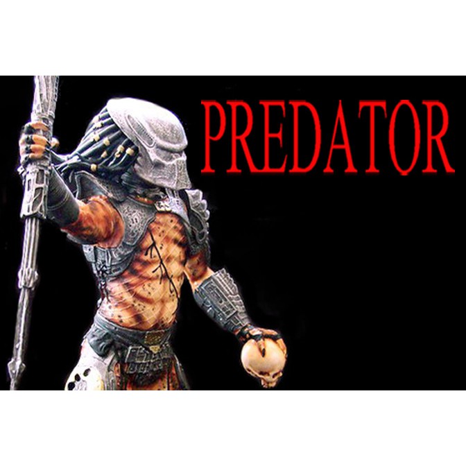 พรีเดเตอร์ Predator ver.6 w/lance ถือหอก 1/6 Vinyl figure model ไวนิล ...