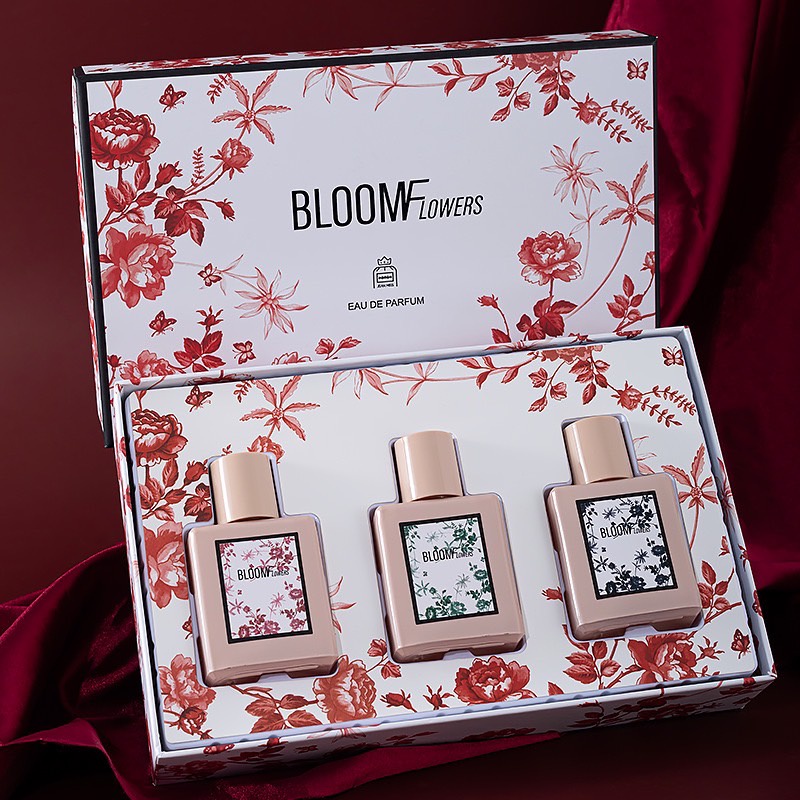 เซ็ตน้ำหอม Bloomf lowers ได้ 3 ขวด 30ml*3 กลิ่นดอกไม้นานาพันธุ์ หอมติด ...