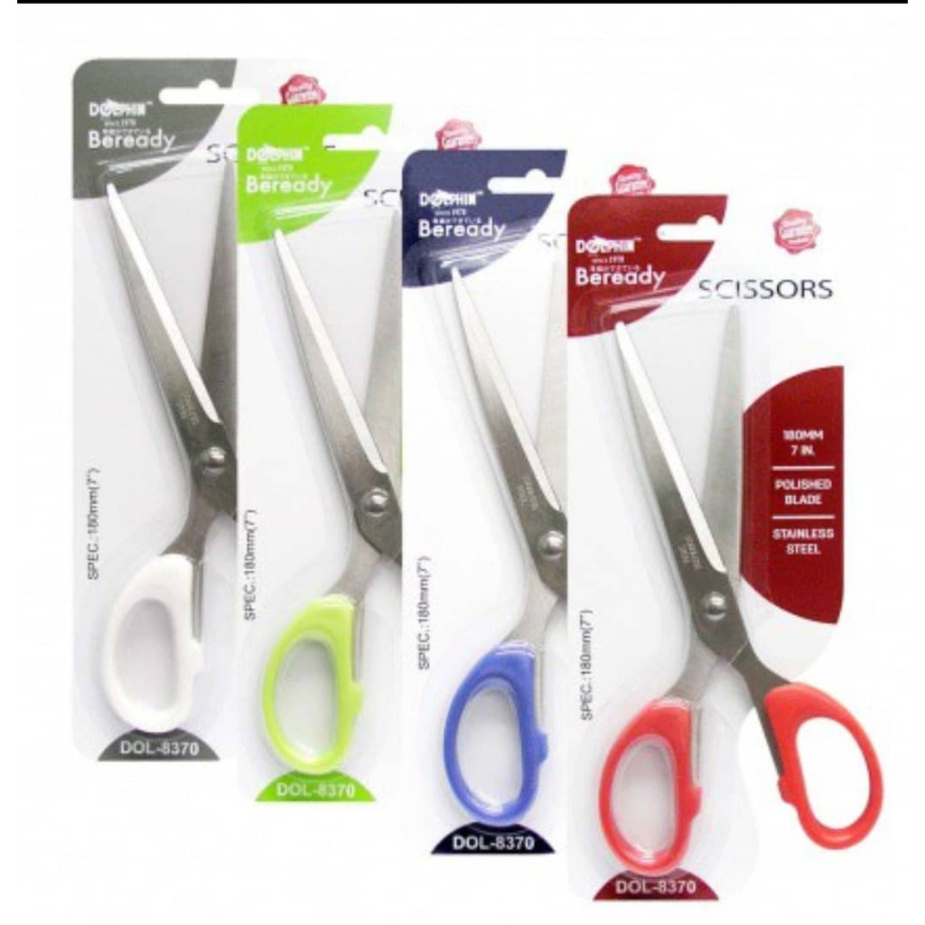 Dolphin SCISSORS/GUNTING DOL-8370(7") | Shopee Thailand