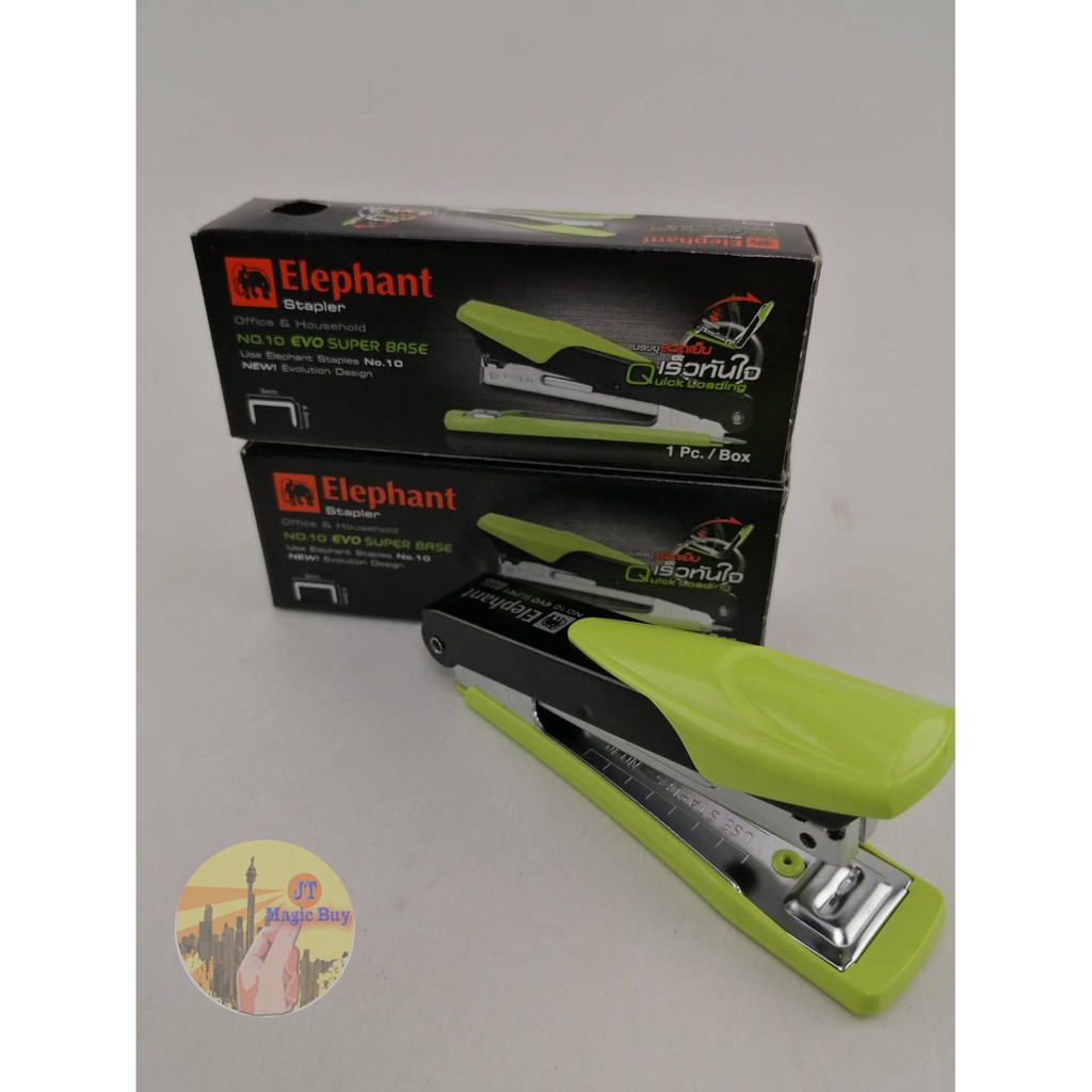 Elephant เครื่องเย็บกระดาษ เบอร์ 10 อีโว Elephant Stapler No.10 EVO คละ ...