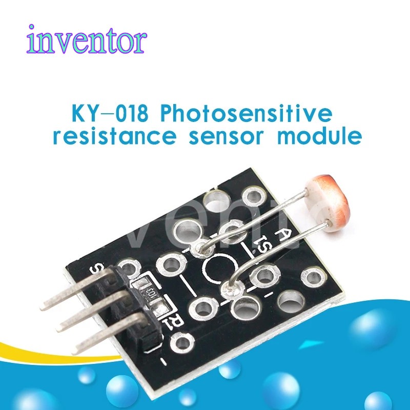 โมดูลเซนเซอร์ตรวจจับแสง 3 Pin Ky - 018 Diy Kit | Shopee Thailand