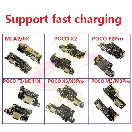 แพรตูดชาร์จ ตูดชาร์จ (Charging board) สําหรับ Xiaomi POCO F1 F2 F3 X2 ...