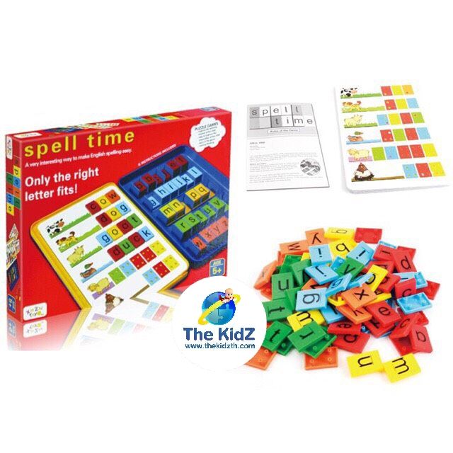 เกมสะกดคำ 🔠ภาษาอังกฤษ spell time | Shopee Thailand