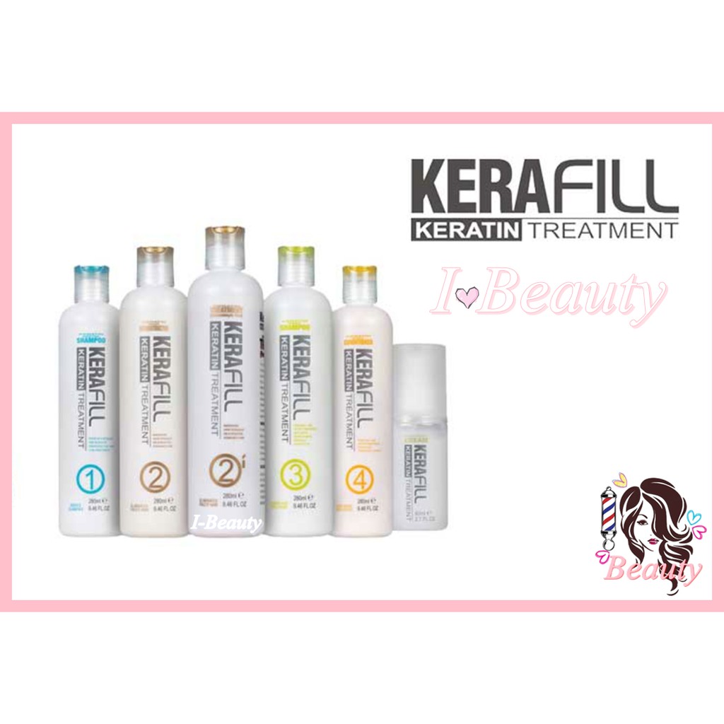 KERAfill Keratin Treatment 280ml เคราฟิว ผลิตภัณฑ์รักษาเส้นผม โปรตีนผม ...