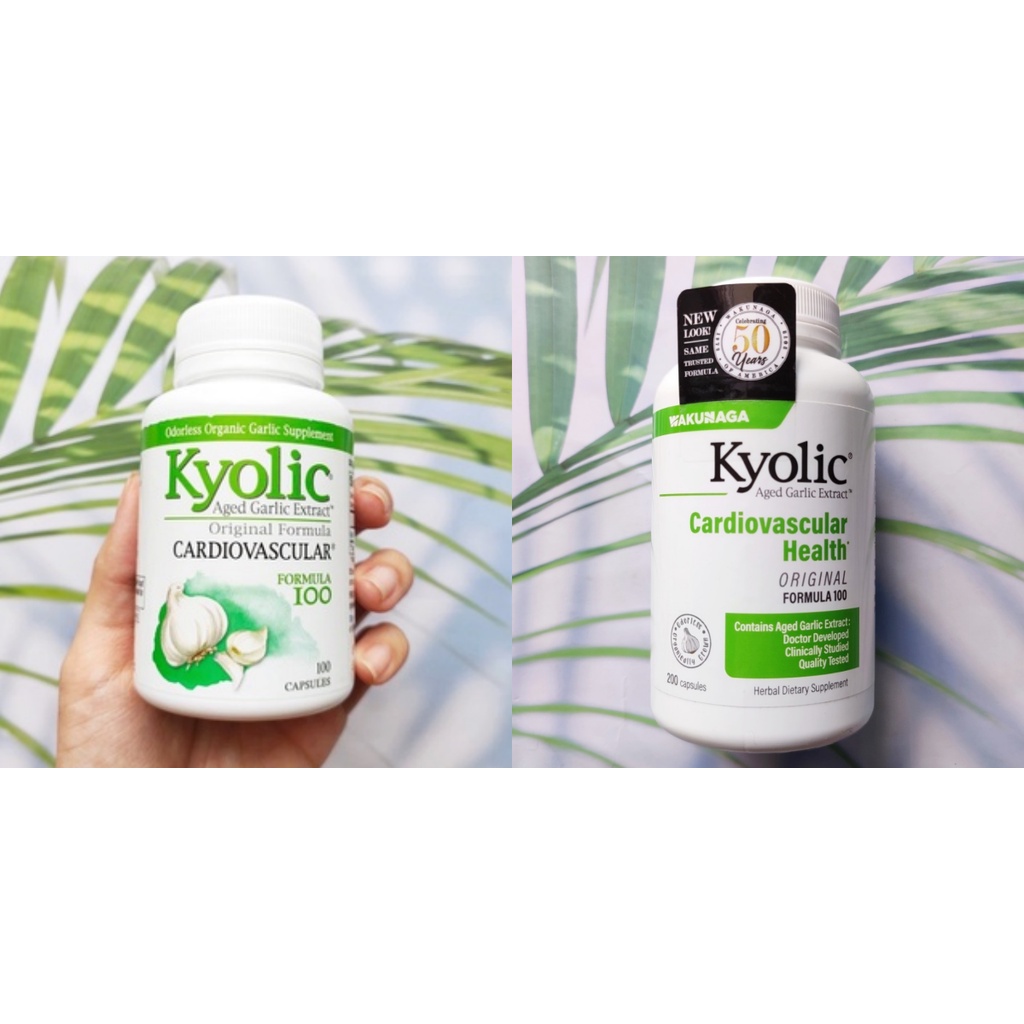 (Kyolic®) Aged Garlic Extract™ กระเทียมบ่มสกัดไร้กลิน ออร์แกนิค ...