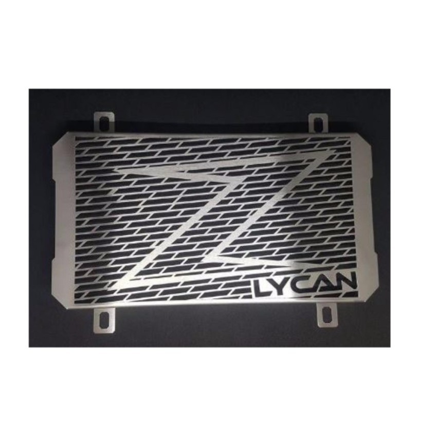 การ์ดหม้อน้ำ Kawasaki Z250 หรือ Z300 Radiator guard (Silver) | Shopee ...