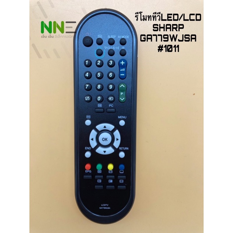 รีโมททีวี LED/LCD SHARP GA779WJSA#1011 | Shopee Thailand