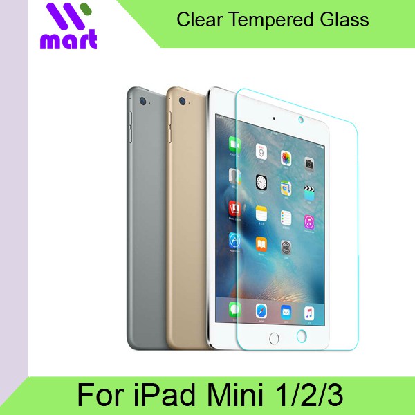 Ipd Mini กระจกเทมเปอร์ปกป้องหน้าจอ Clear Compatible iPd Mini 1 / 2 ...