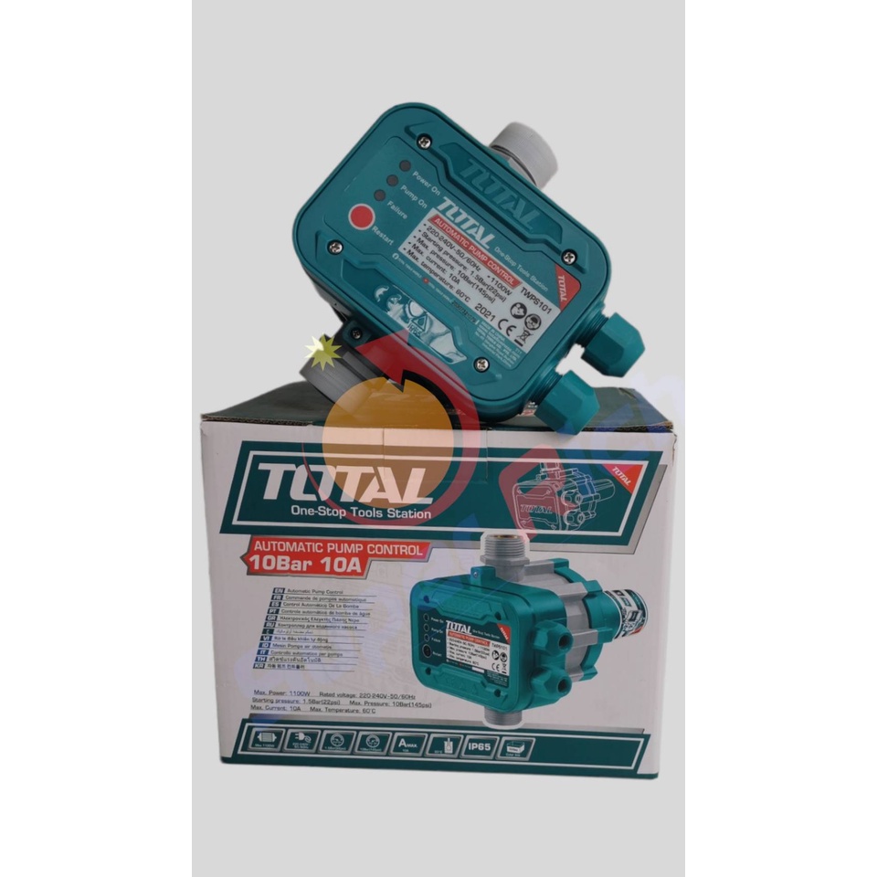 Total สวิทช์ควบคุมปั๊มน้ำอัตโนมัติ รุ่น TWPS101 ( Pressure Control ...