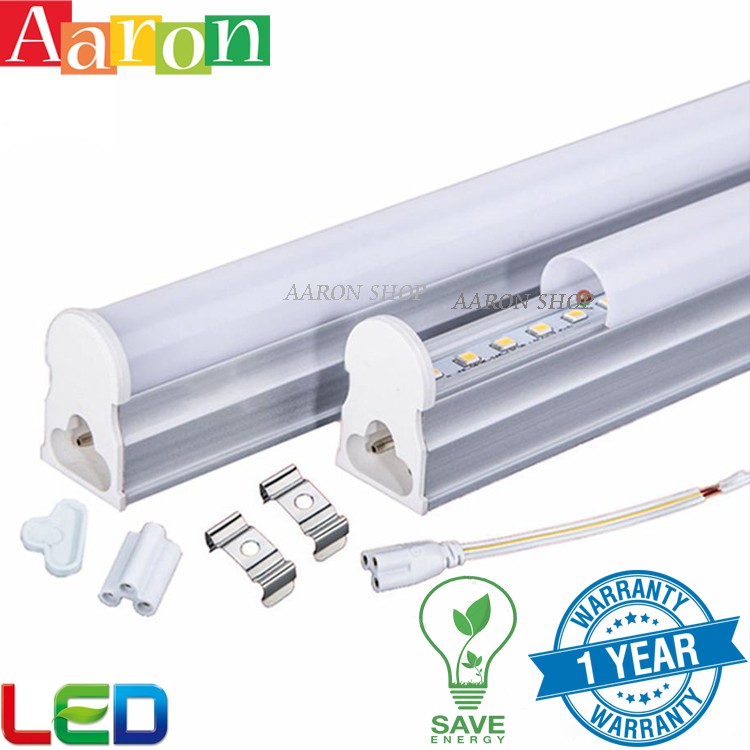หลอดไฟ T5 LED 5W 10W 16W 20W Aaron Shop 50 ชิ้น | Shopee Thailand