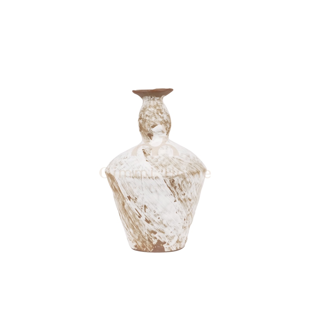 Gimmi Home แจกันดินเผา แจกันแต่งบ้าน (สินค้าพร้อมส่ง!!) Ceramic Vase V ...