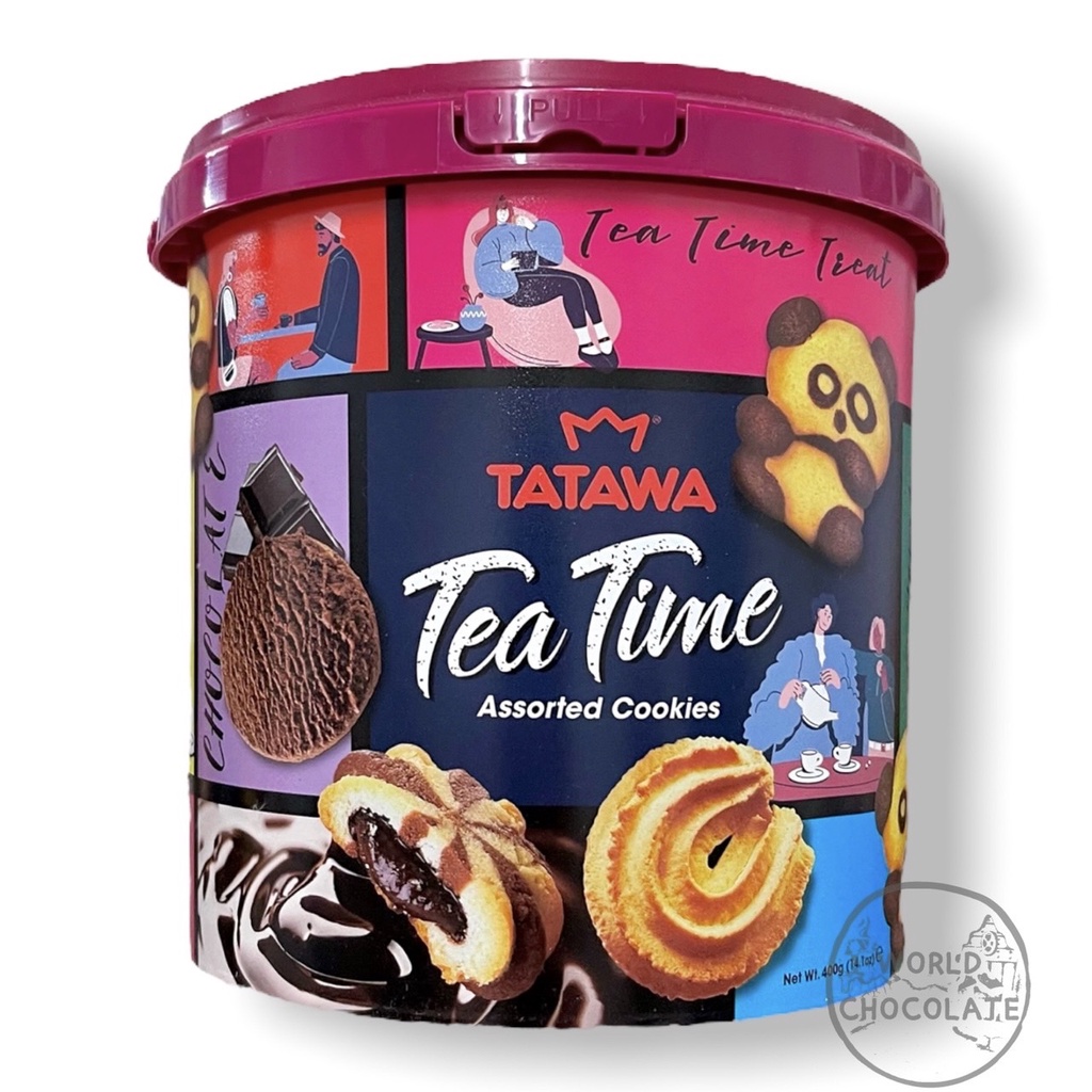 TATAWAN Tea Time Assorted Cookies คุกกี้รวม 4 เเบบ | Shopee Thailand