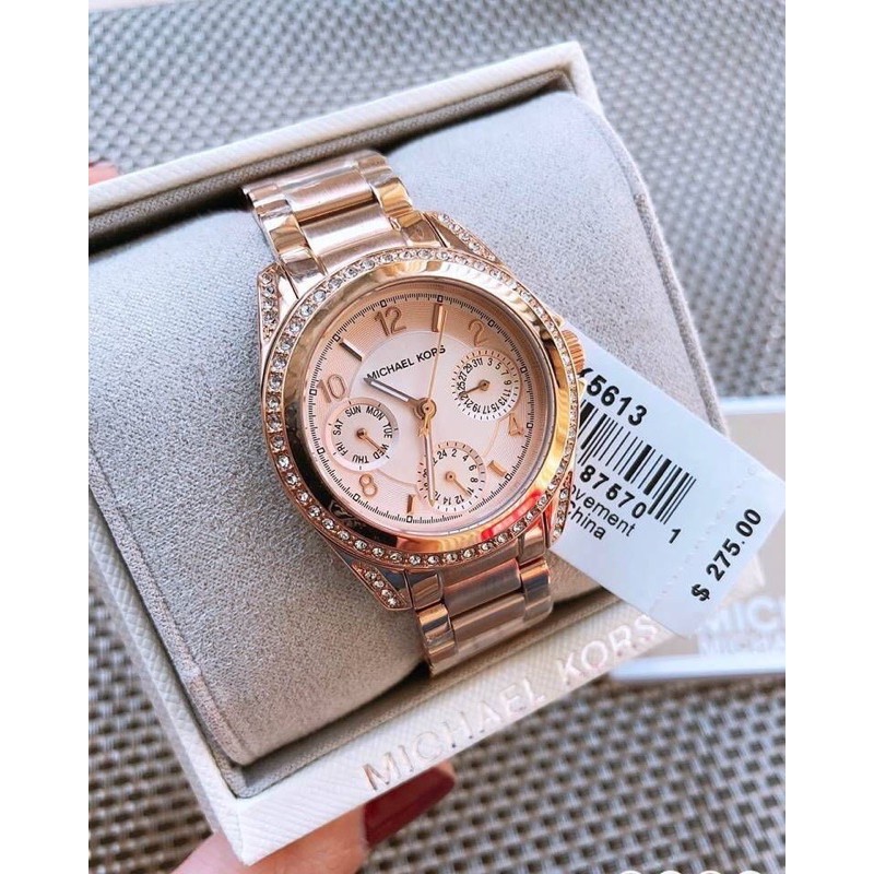 สินค้ามาใหม่ ราคาสุดคุ้ม สินค้าแนะนำ สวยมากค่ะ MK5613 สีโรสโกลด์ ...