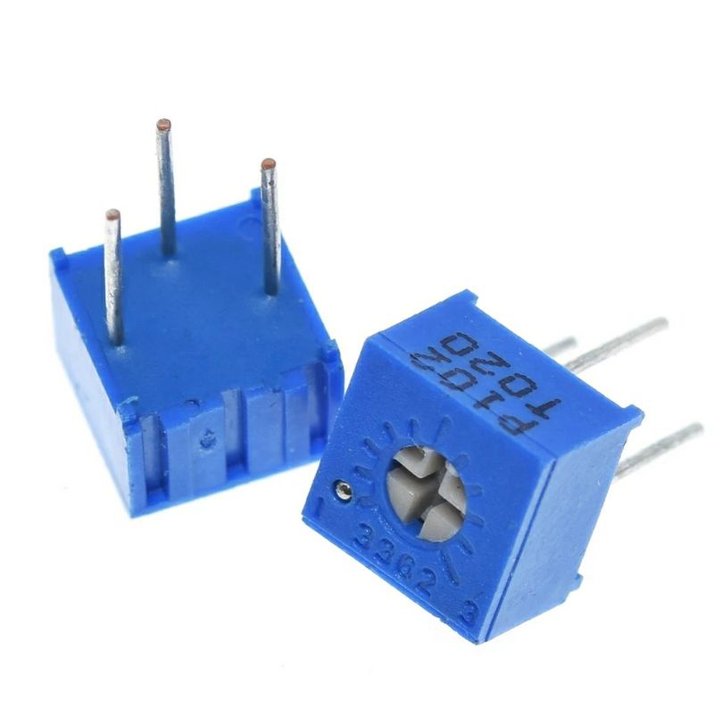 แพ็ค5ตัว 3362P Trimpo Trimmer Potentiometer 3362 500R 1K 2K 5K 10K 20K ...