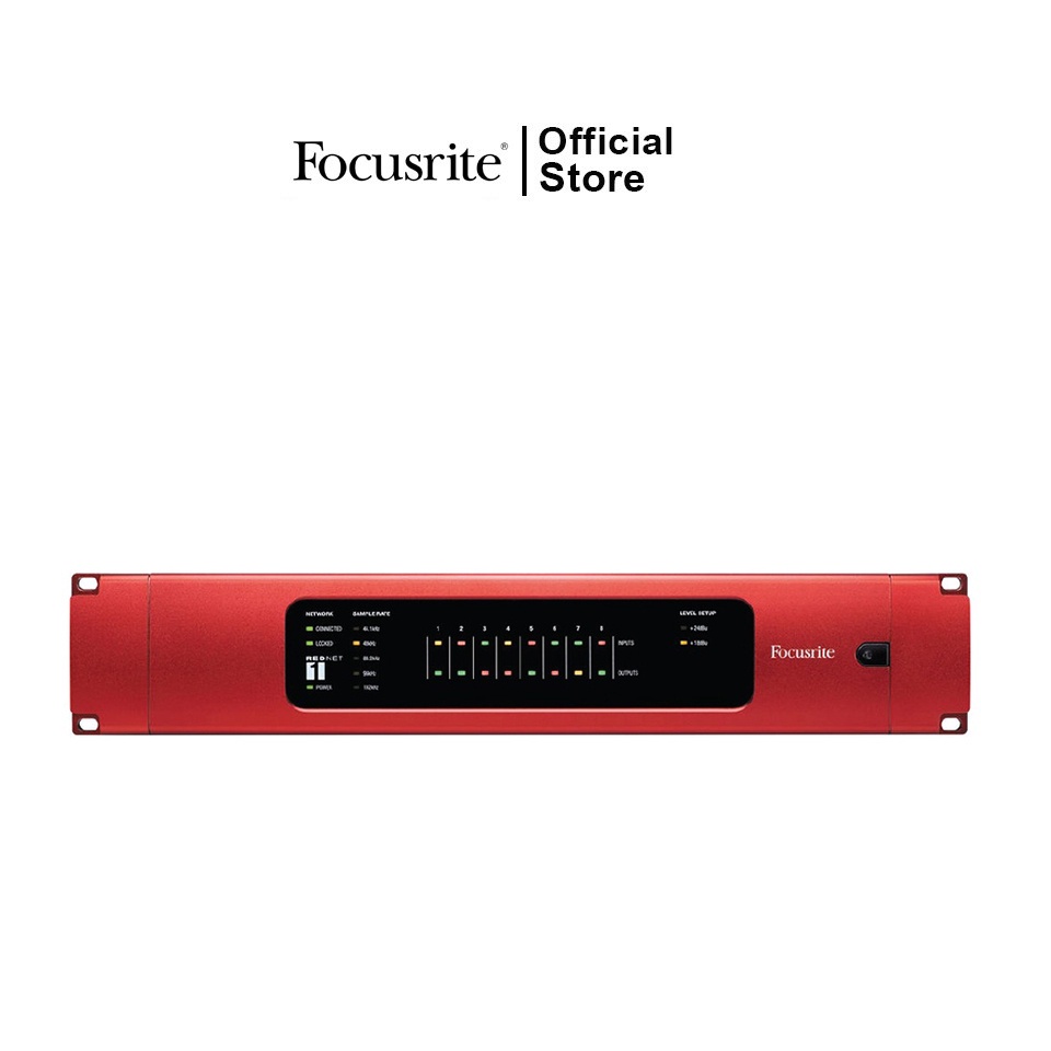 Focusrite RedNet 1 Audio interface เชื่อมต่อด้วยระบบ Ethernet โดยทำงาน ...