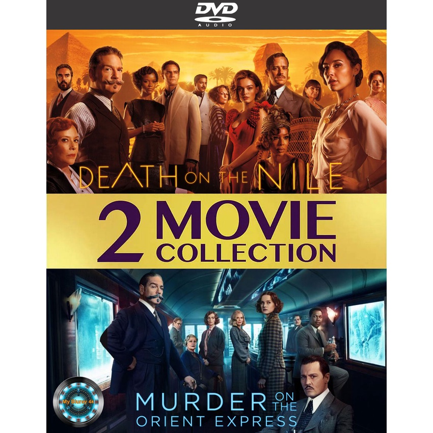 DVD หนังใหม่ เสียงไทยมาสเตอร์ Death on the Nile & Murder on the Orient ...