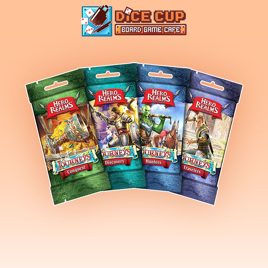 [ของแท้] Hero Realms Journeys Pack ( Hunters, Conquest, Discovery ...