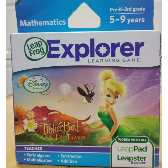 Leapfrog Explorer Learning Game: Disney Fairies TinkerBell works with ...