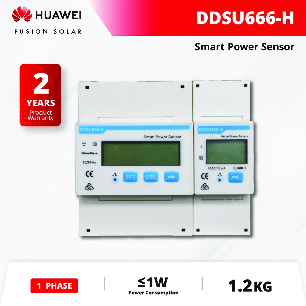 Huawei Smart Power Sensor (กันย้อน 1 เฟส) DDSU666-H | Shopee Thailand