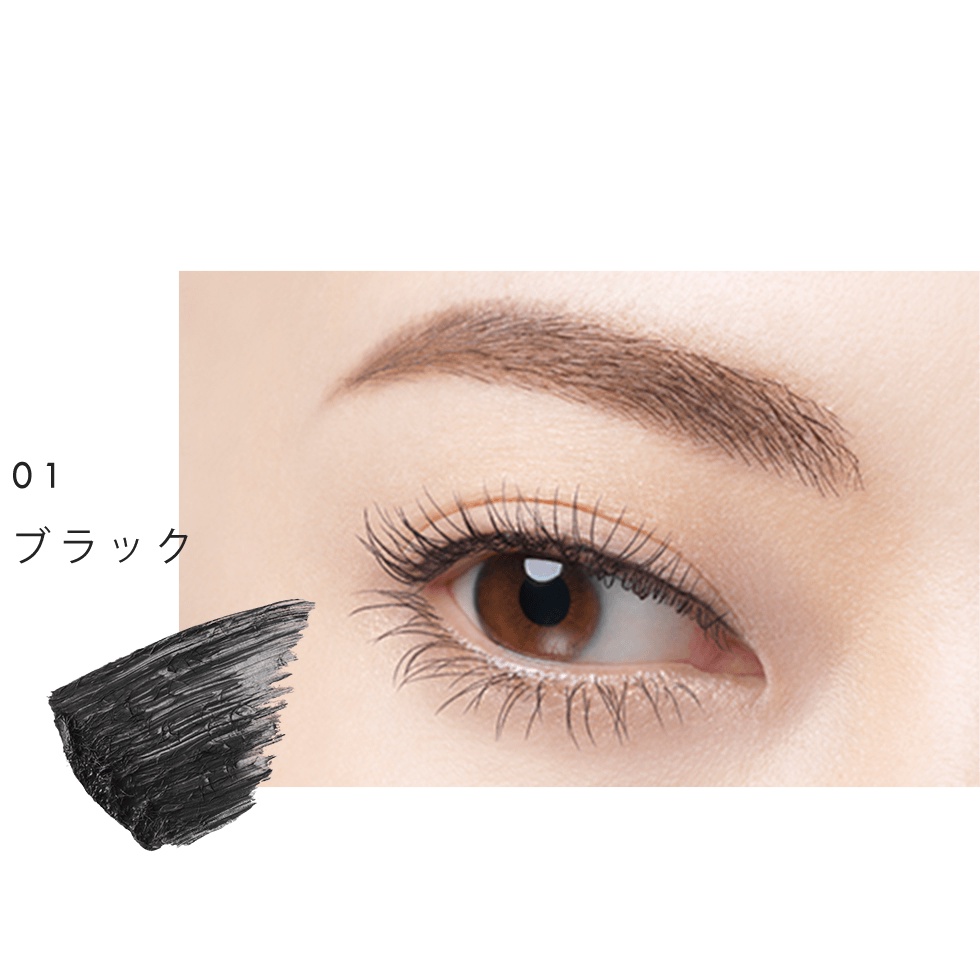 FASIO MASCARA Permanent Curl Mascara Hybrid (long) (Volume) 6g [Direct ...