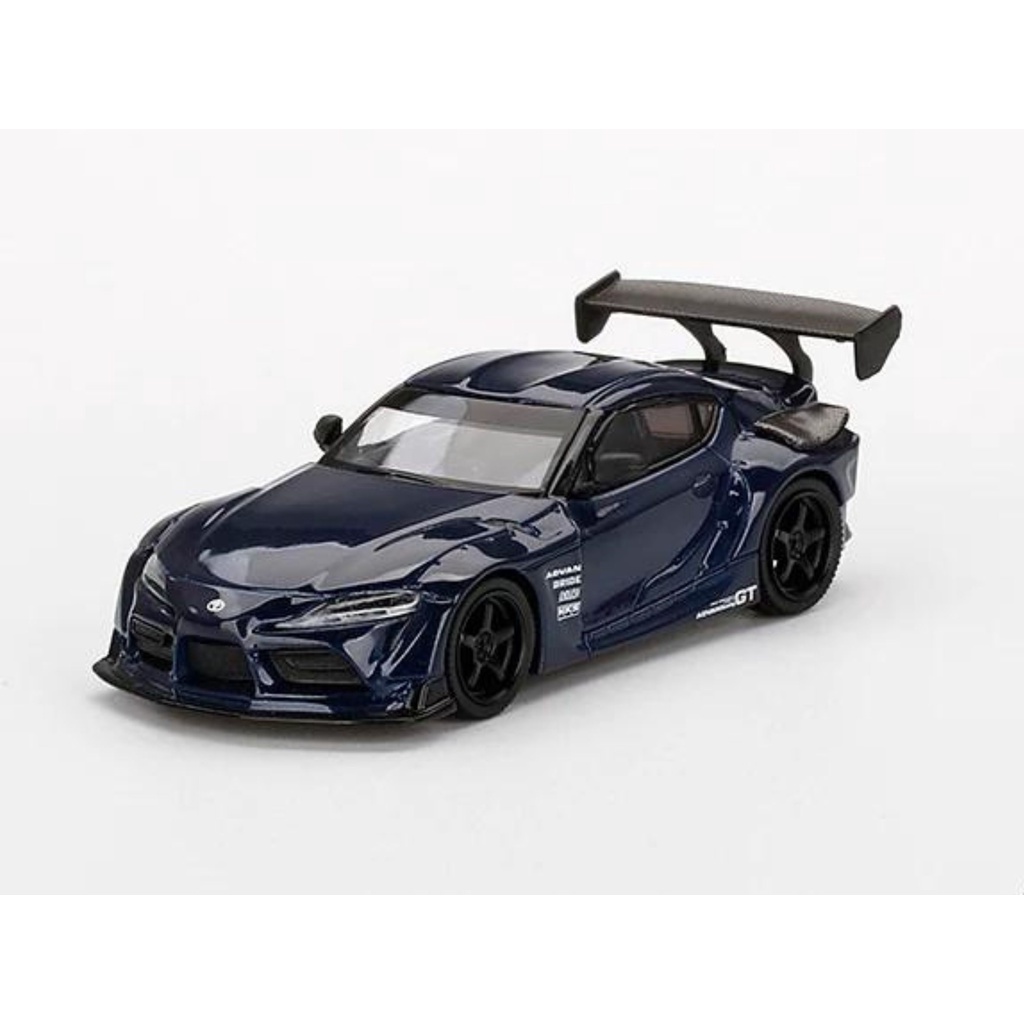 HKS Toyota GR Supra (A90) Downshift Blue RHD 1:64 (MINI GT) | Shopee ...