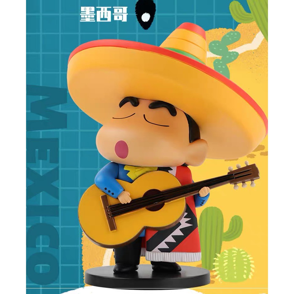 [TOY Planet] ของเล่นฟิกเกอร์ POP MART Popmart ART TOY Crayon Shin-chan ...