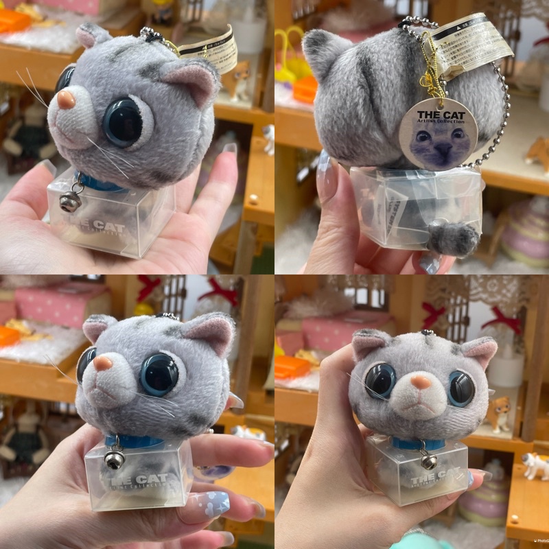 พวงกุญแจน้องแมว เดอะแคท THE CAT Artlist Collection Stuffed Toy Keychain มีป้ายห้อยพร้อมกล่อง 1 ...