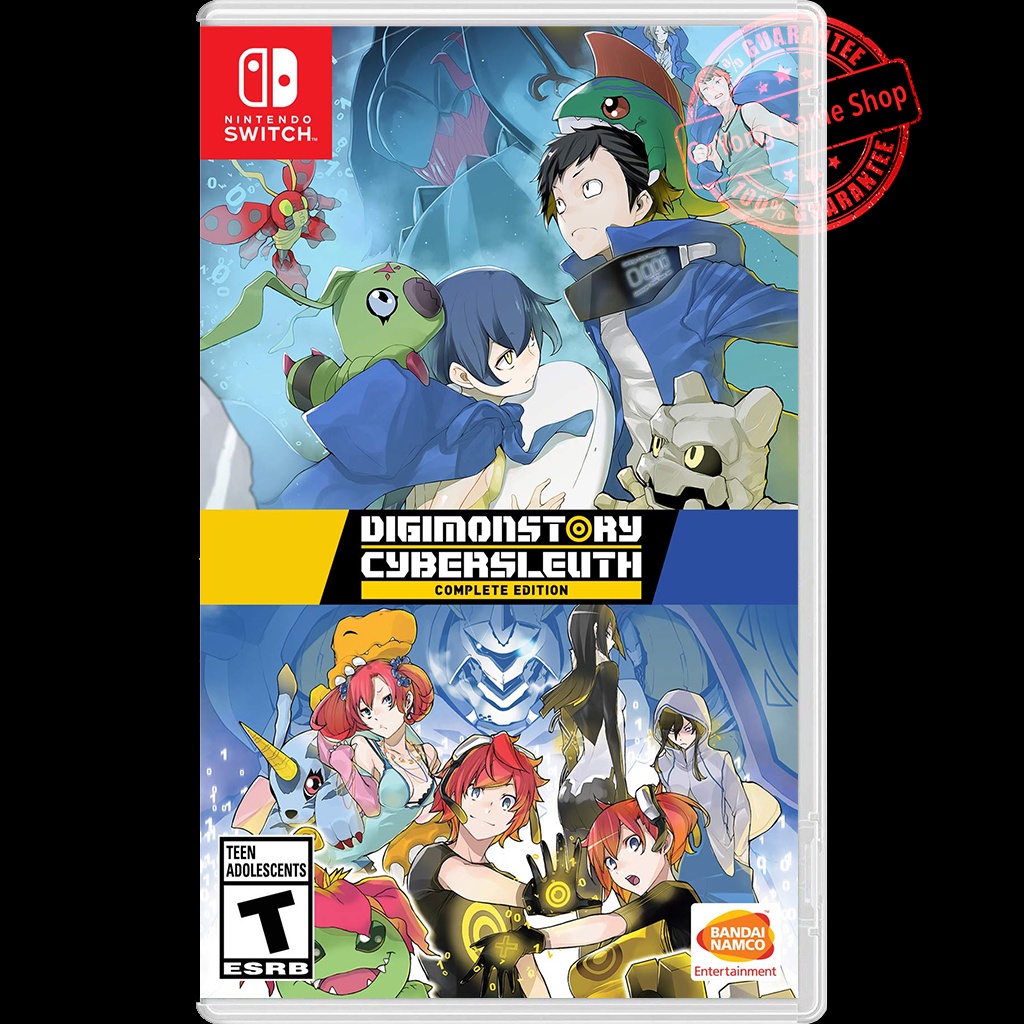 Digimon story cyber sleuth complete edition ( มือ1 ) ( Zone US ) แผ่นเกมส์ Nintendo switch ...