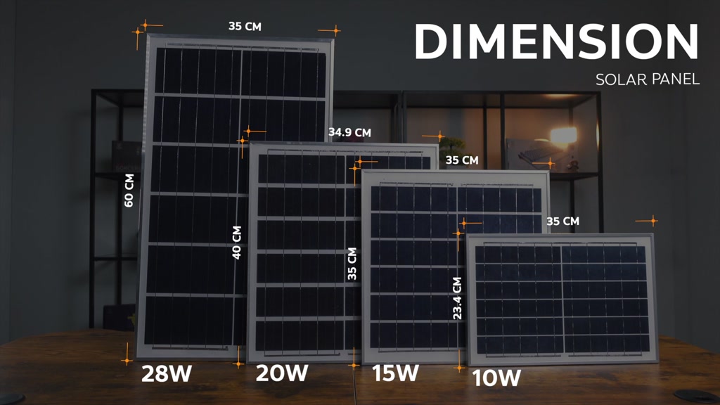 Lumira Solar Light 4X LED Ultra Bright รุ่น LSC-028 ไฟสปอร์ตไลท์โซล่า ...