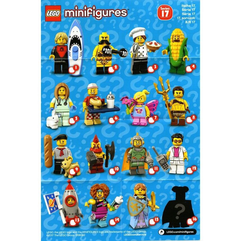 เลโก้ LEGO 71018 Minifigures Series 17 (กรีดซองเช็ค) | Shopee Thailand