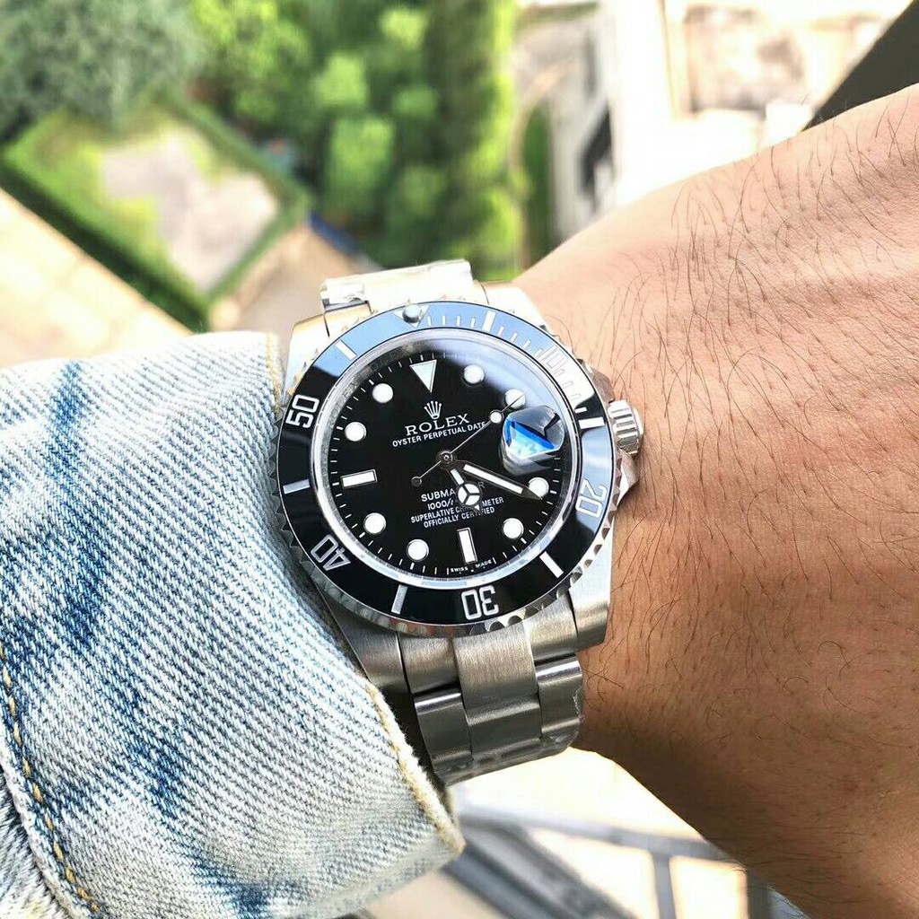 Rolex นาฬิกา Rolex submersible black water ghost 116610LN นาฬิกากลไก ...