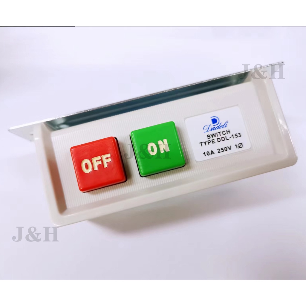 สวิทย์ เปิด-ปิด10A 250V Switch อย่างดี สำหรับจักรอุตสาหกรรม มอเตอร์จักร ...