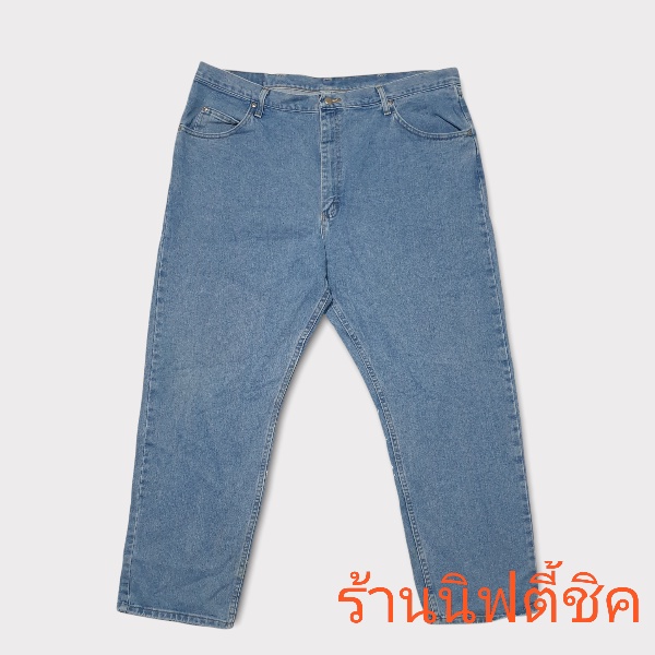 มือสอง Wrangler ชาย (M-009) กางเกงยีนส์คนอ้วน บิ๊กไซส์ เอว 34-48 ...