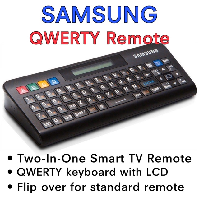 🔺รีโมท ซัมซุง🔺ของแท้ 💯%🔺Samsung Qwerty Remote | Shopee Thailand