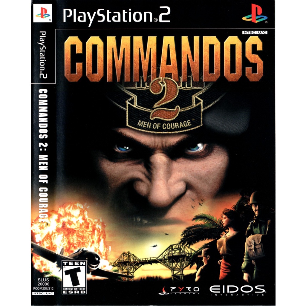 แผ่นเกมส์ Commandos 2 Men of Courage PS2 Playstation 2 คุณภาพสูง ราคา ...