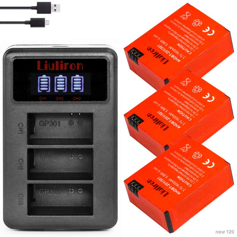 Battery AHDBT 301 Battery for Go Pro Hero 3 3+ gopro3 gopro 3 Hero3 ...