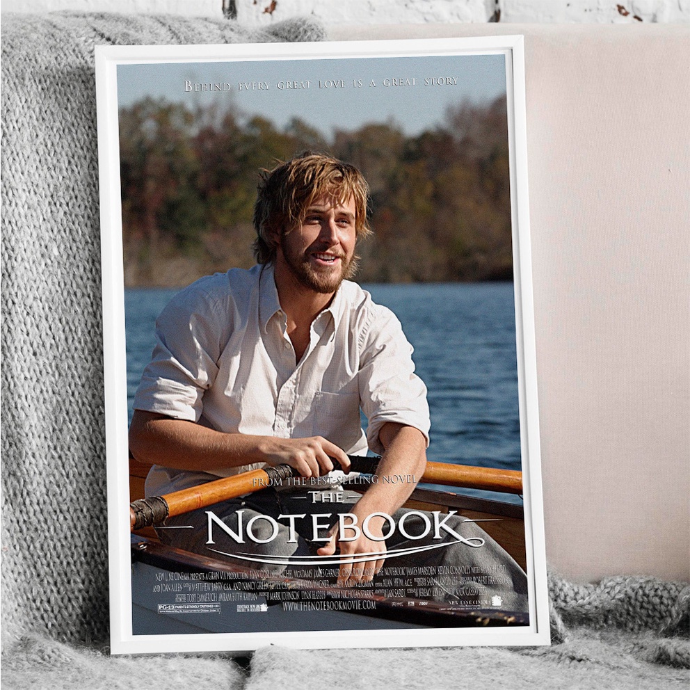 The Notebook Poster 2004 : Ryan Gosling, Rachel McAdams โปสเตอร์ รักเธอ ...