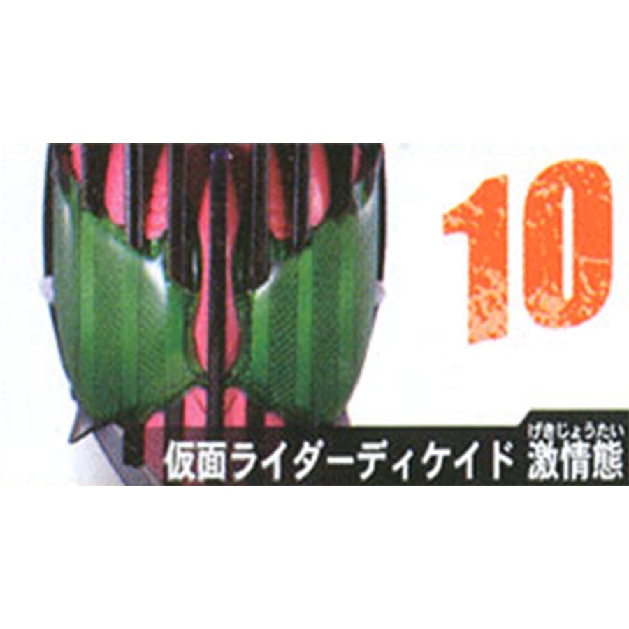Bandai 1/6 Kamen Rider Decade Violent Emotion Masked Head หัว 1/6 มดแดง ...