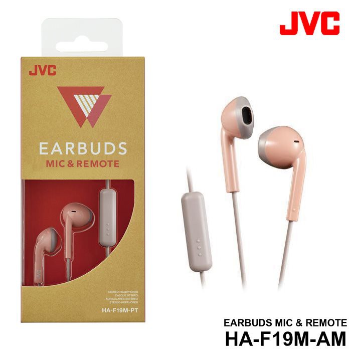 JVC หูฟัง EARBUDS / MIC รุ่น HA-F19M ( สินค้าของแท้ พร้อมจัดส่ง ...