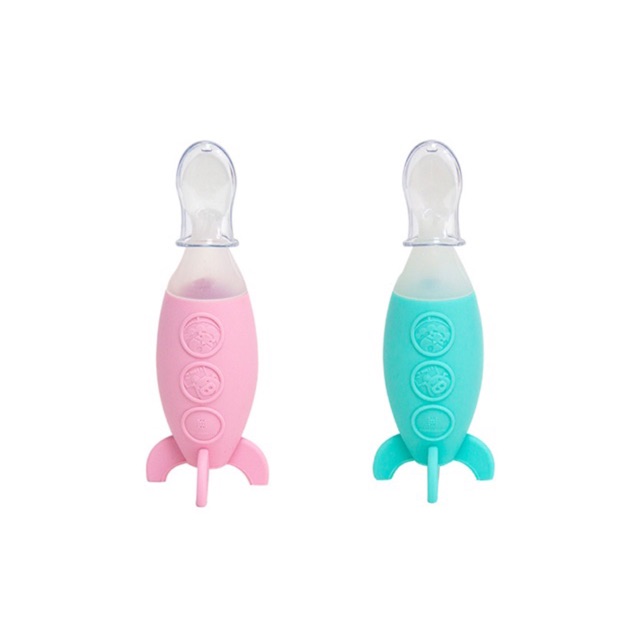Marcus & Marcus Rocket feeding spoon ช้อนใส่อาหารเสริมรูปจรวด | Shopee ...